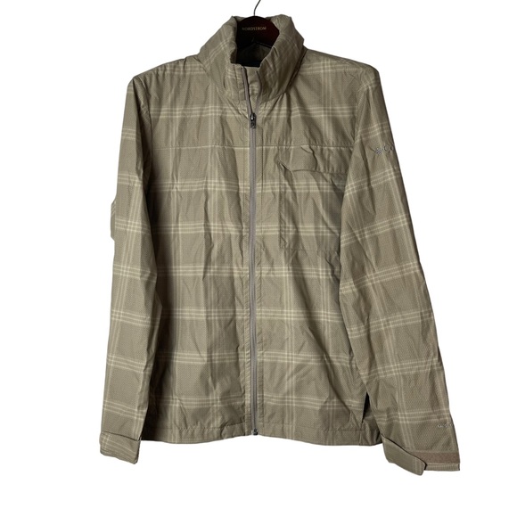 Columbia | Jackets & Coats | Columbia Mens Tan Checkered Windbreaker ...